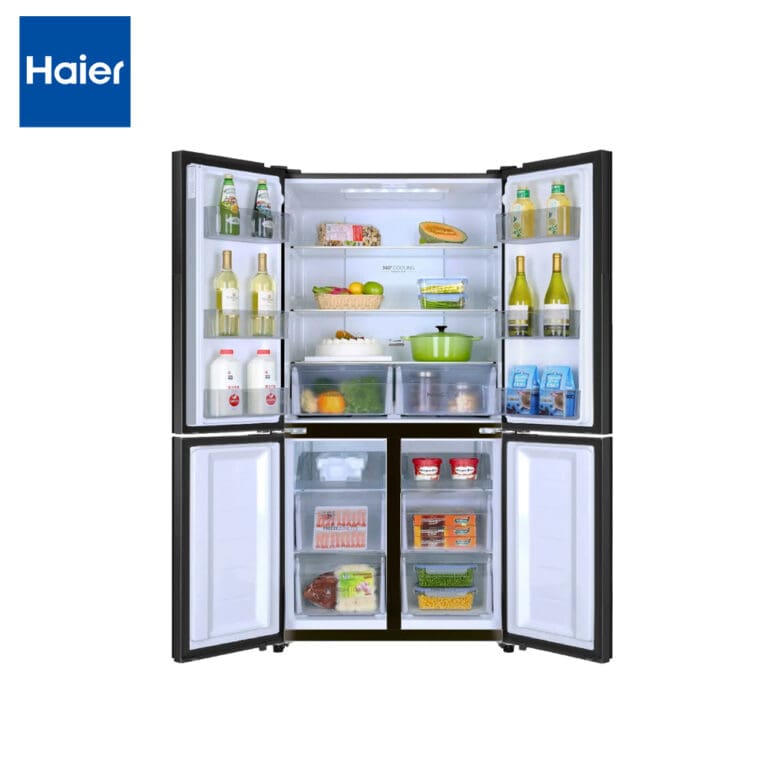 Haier 16.5 cu ft No Frost T-Door Refrigerator HRF-IVT560GB | EMCOR