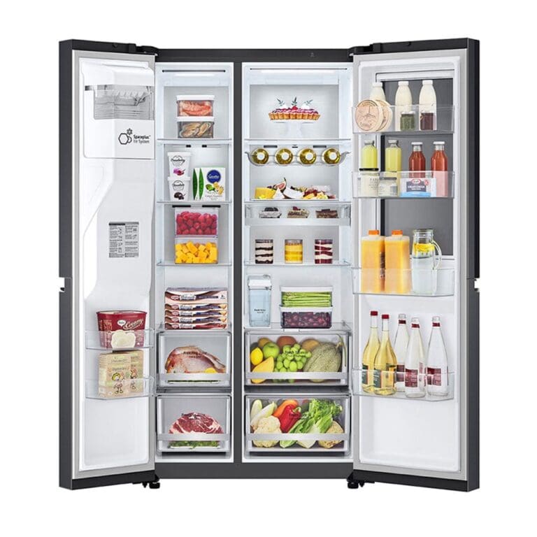 LG 23.8 Cu Ft LG Refrigerator with InstaViewThinQ RVS-X238MC | EMCOR