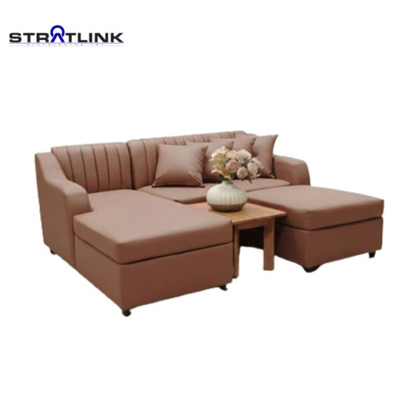 Stratlink Sala Set Ariel L-Shape w/ CT | EMCOR
